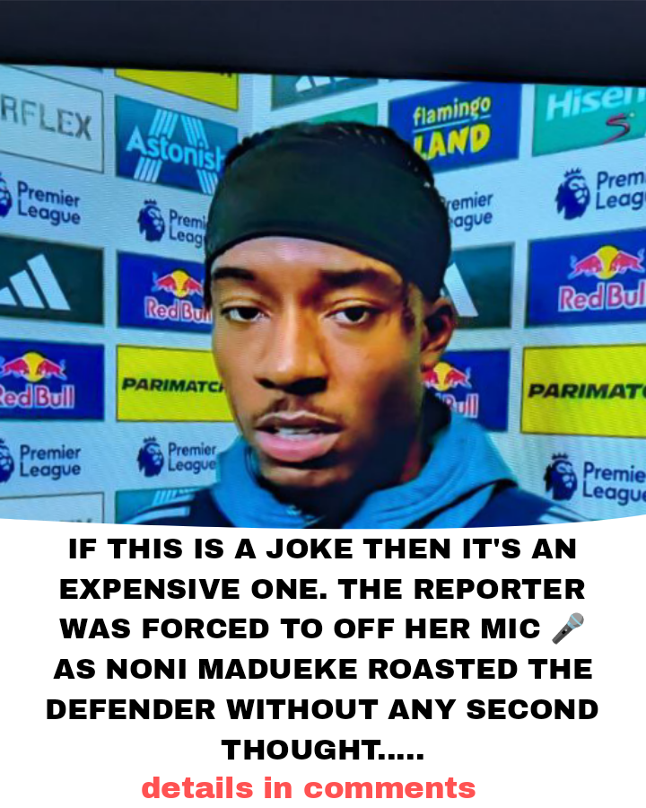 “WTF is he saying” “Tell me this is not real… Noni madueke roasted the ...