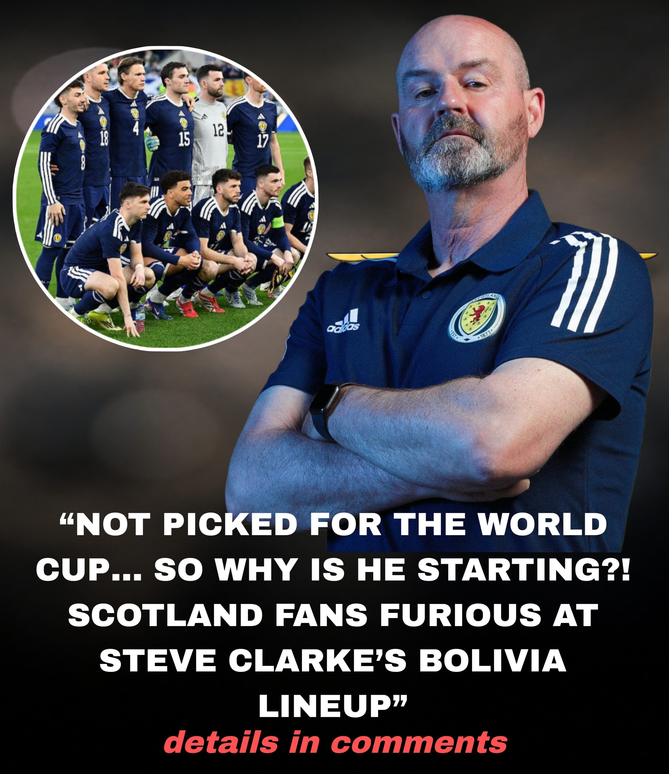 Steve Clarke Faces Questions Over Shock Inclusion In Scotland’s Bolivia ...